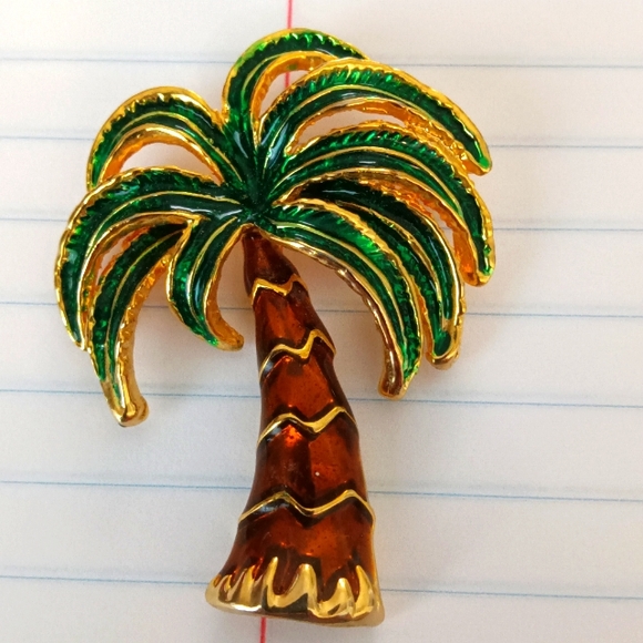 Jewelry | Palm Tree Brooch Pin | Poshmark